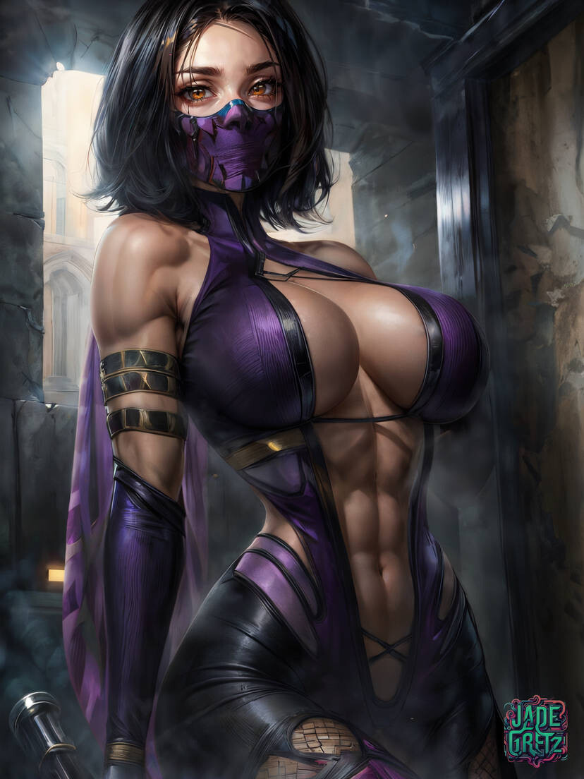 Jade Gretz - Venom Veil: Mileena's Kombat Phantasm by Jade Gretz