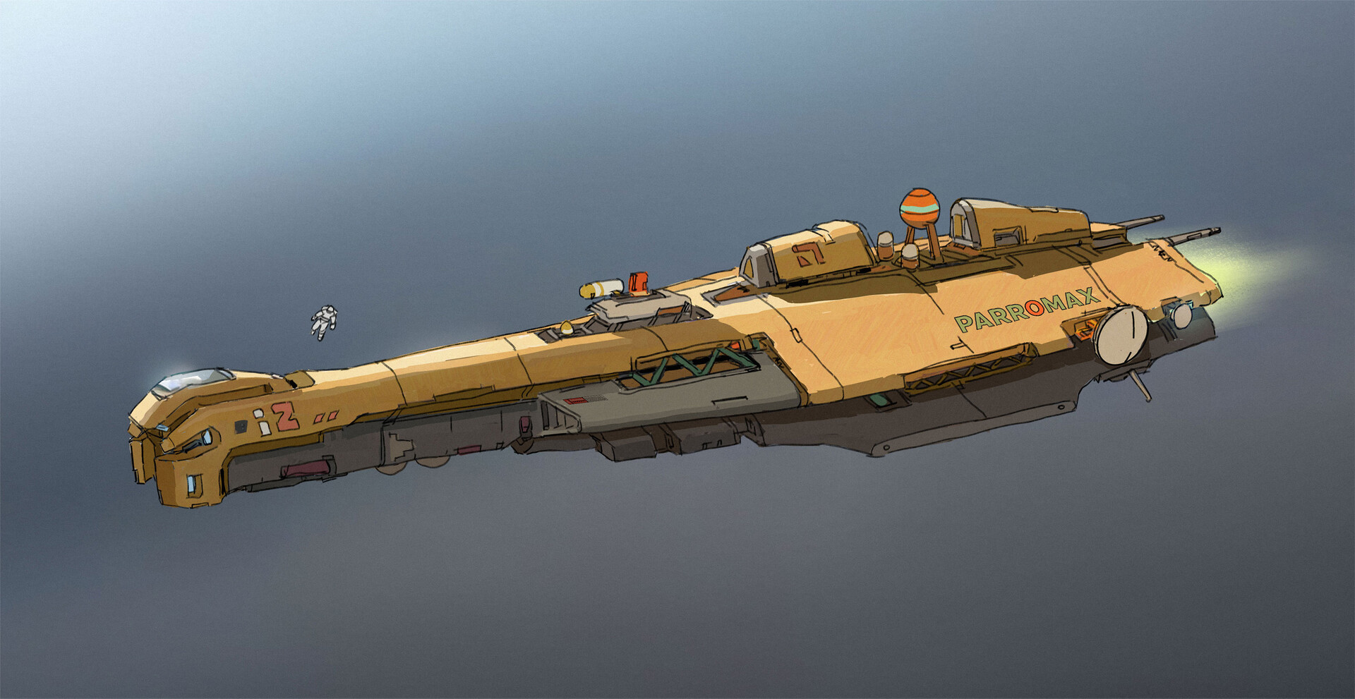 ArtStation - random ship