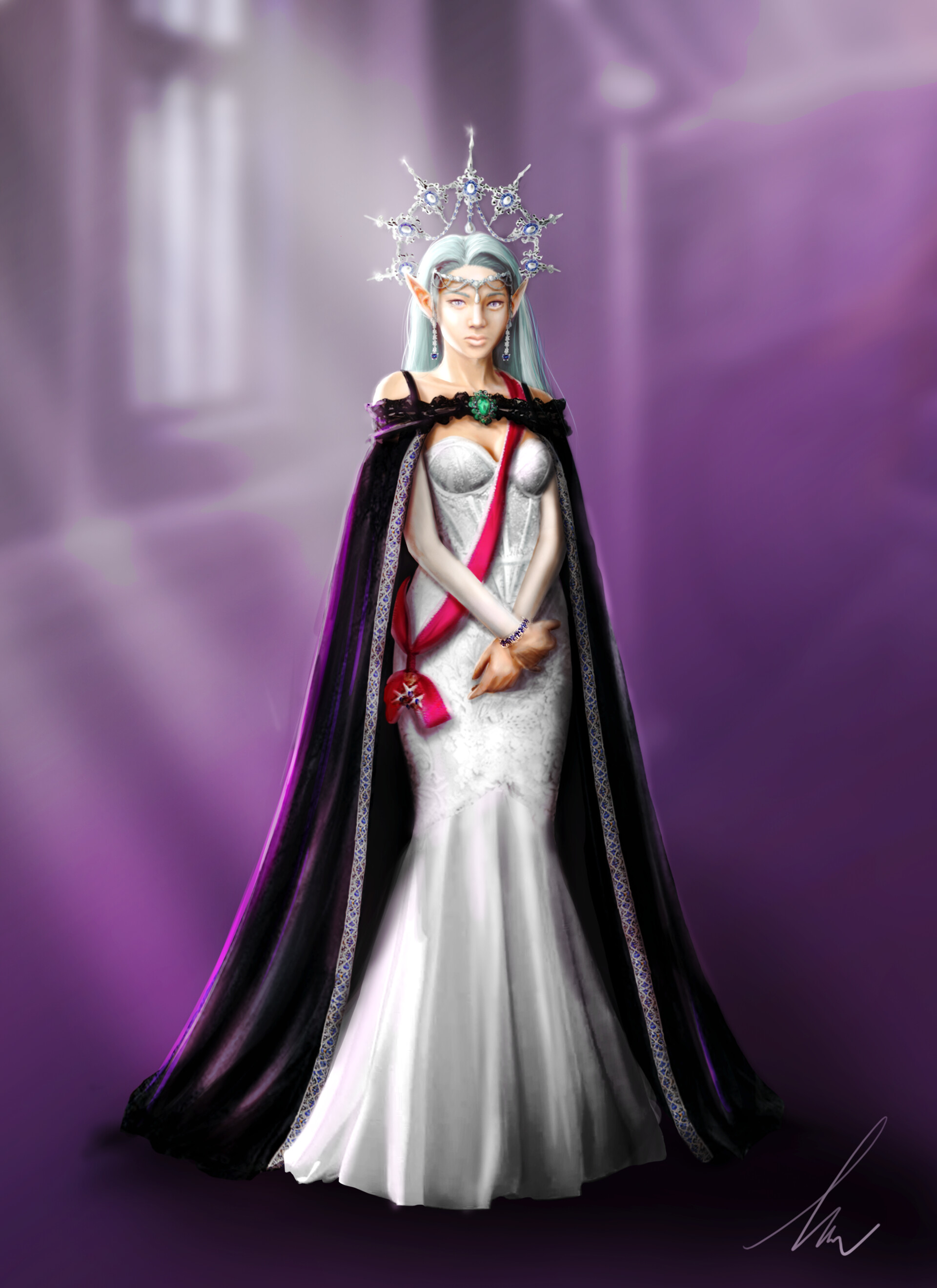 Lauren Madahbee - Dragon Deity Character Concept