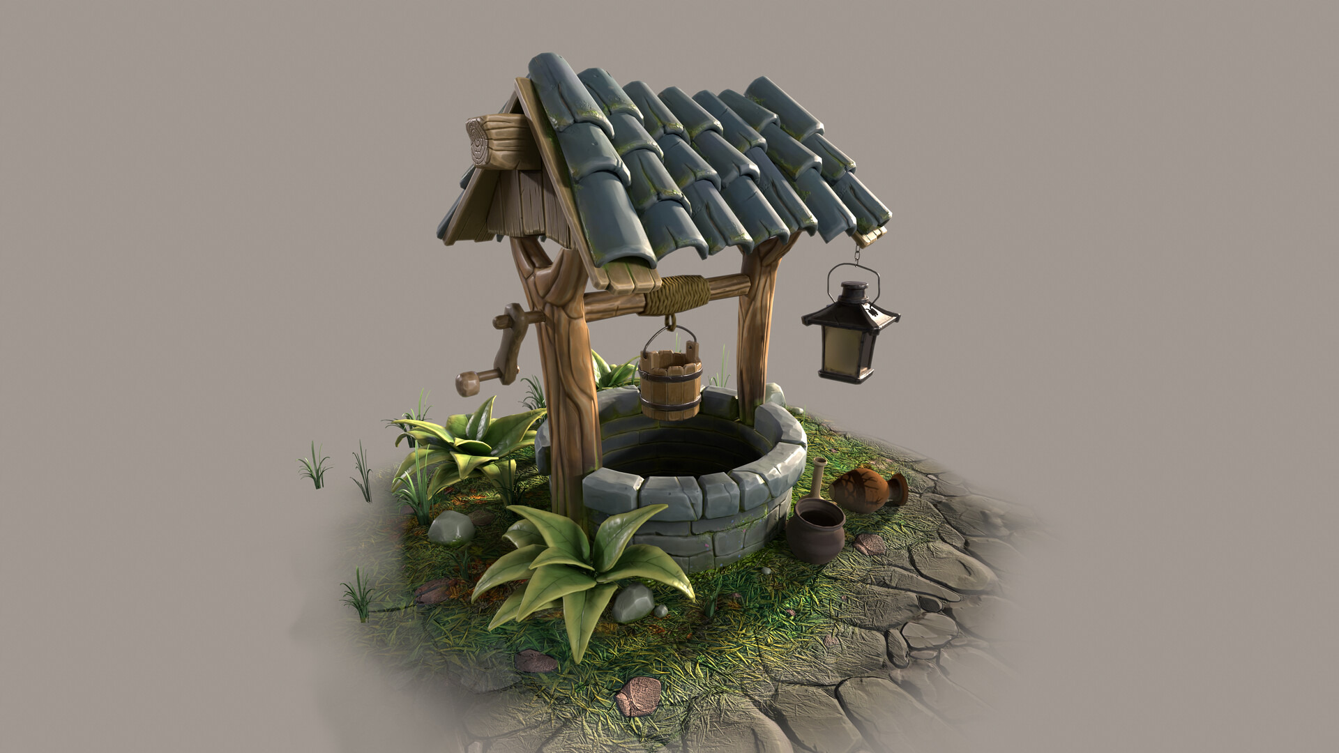 ArtStation - Middle Ancient Well