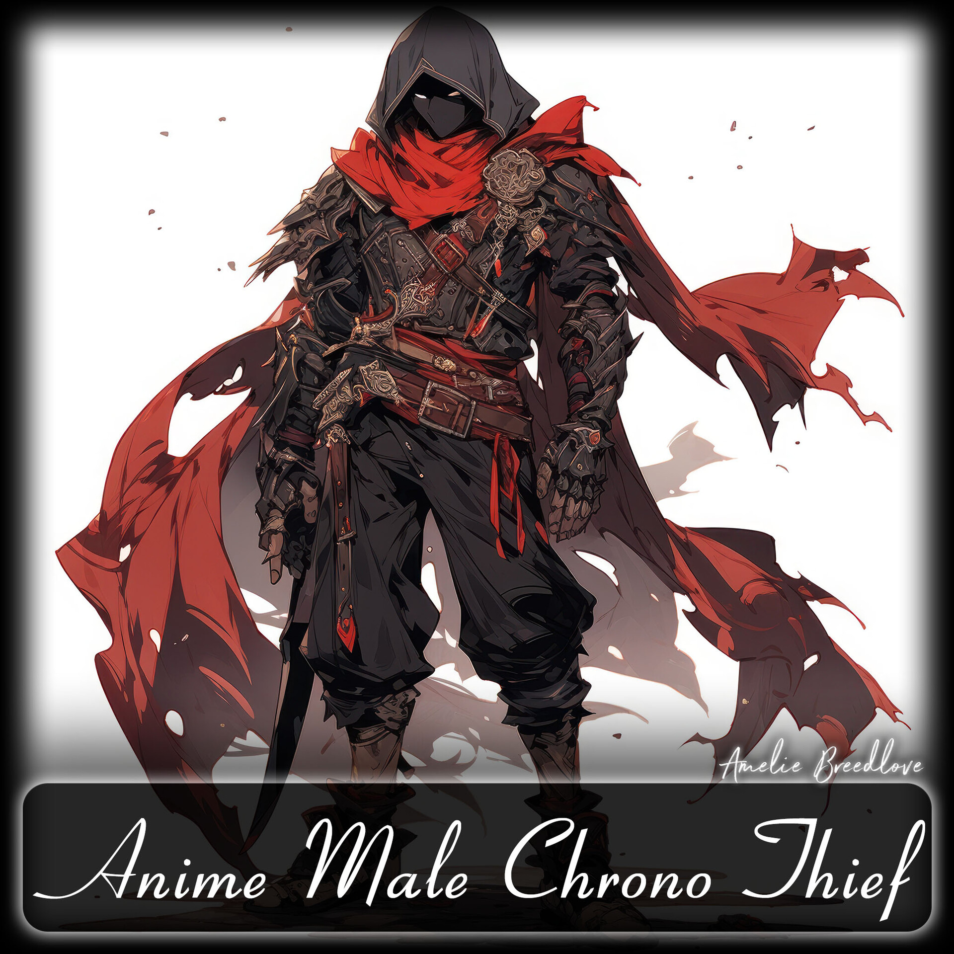 ArtStation - 200 Anime Male Chrono Thief (Full Body) Reference Pack ...
