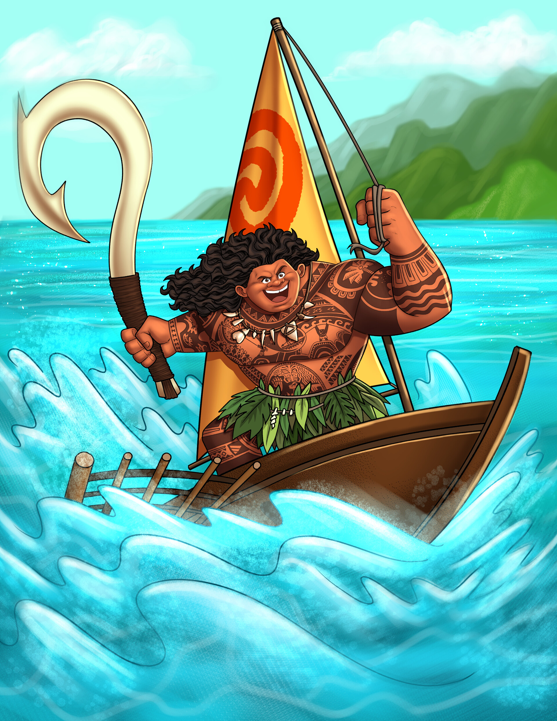 ArtStation - Maui Moana