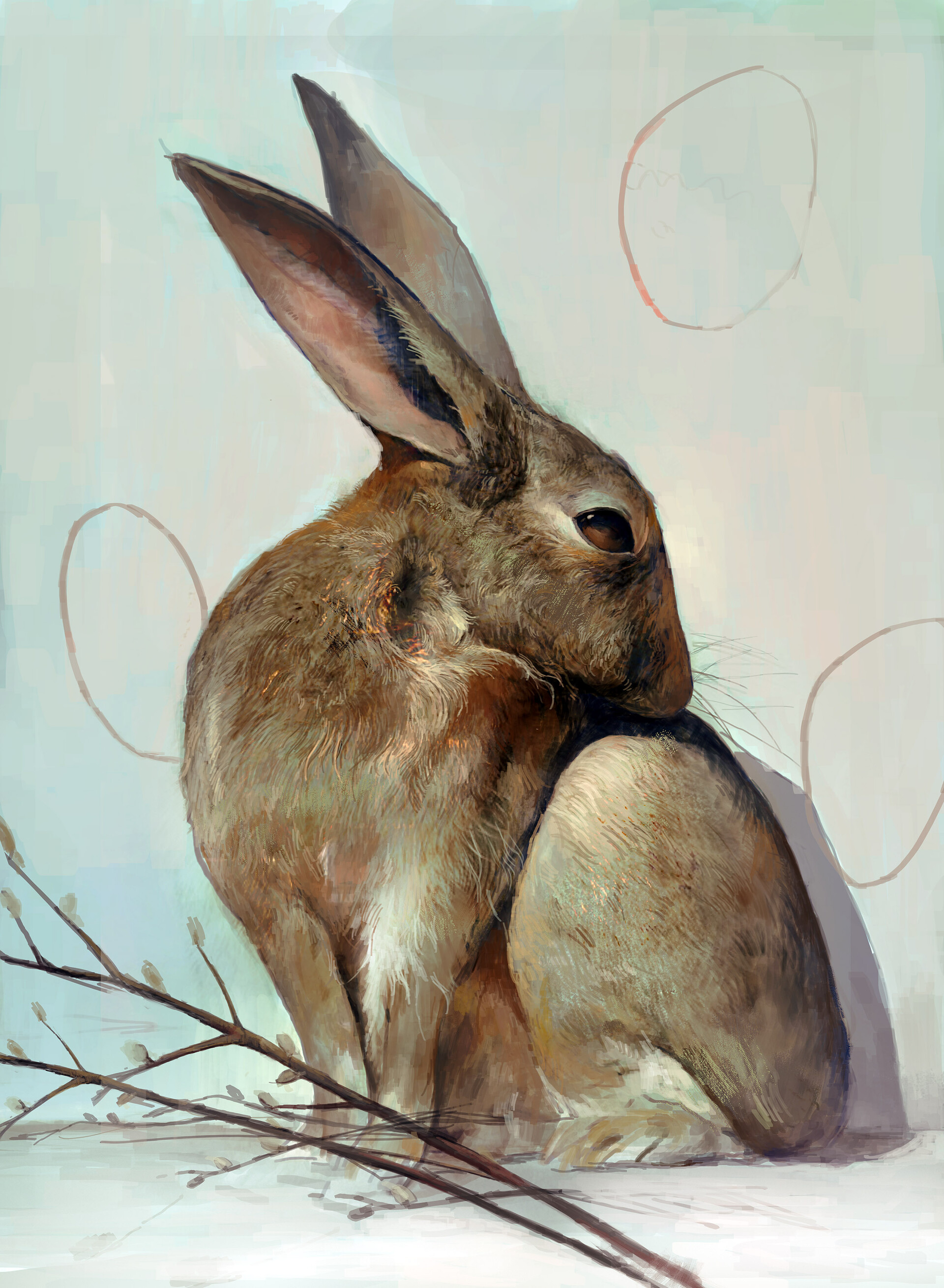 ArtStation - hare study