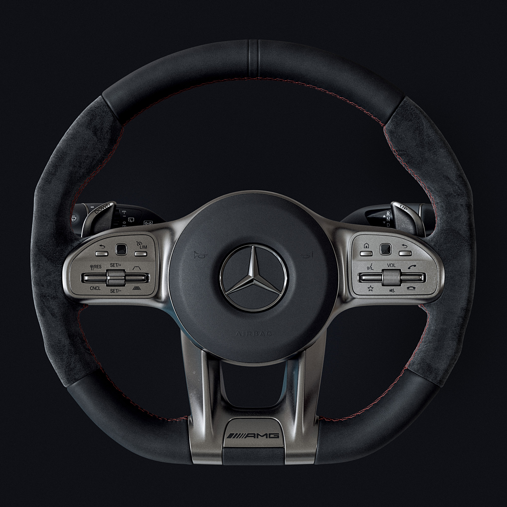 Roman Tikhonov - Mercedes AMG G63 • Steering Wheel