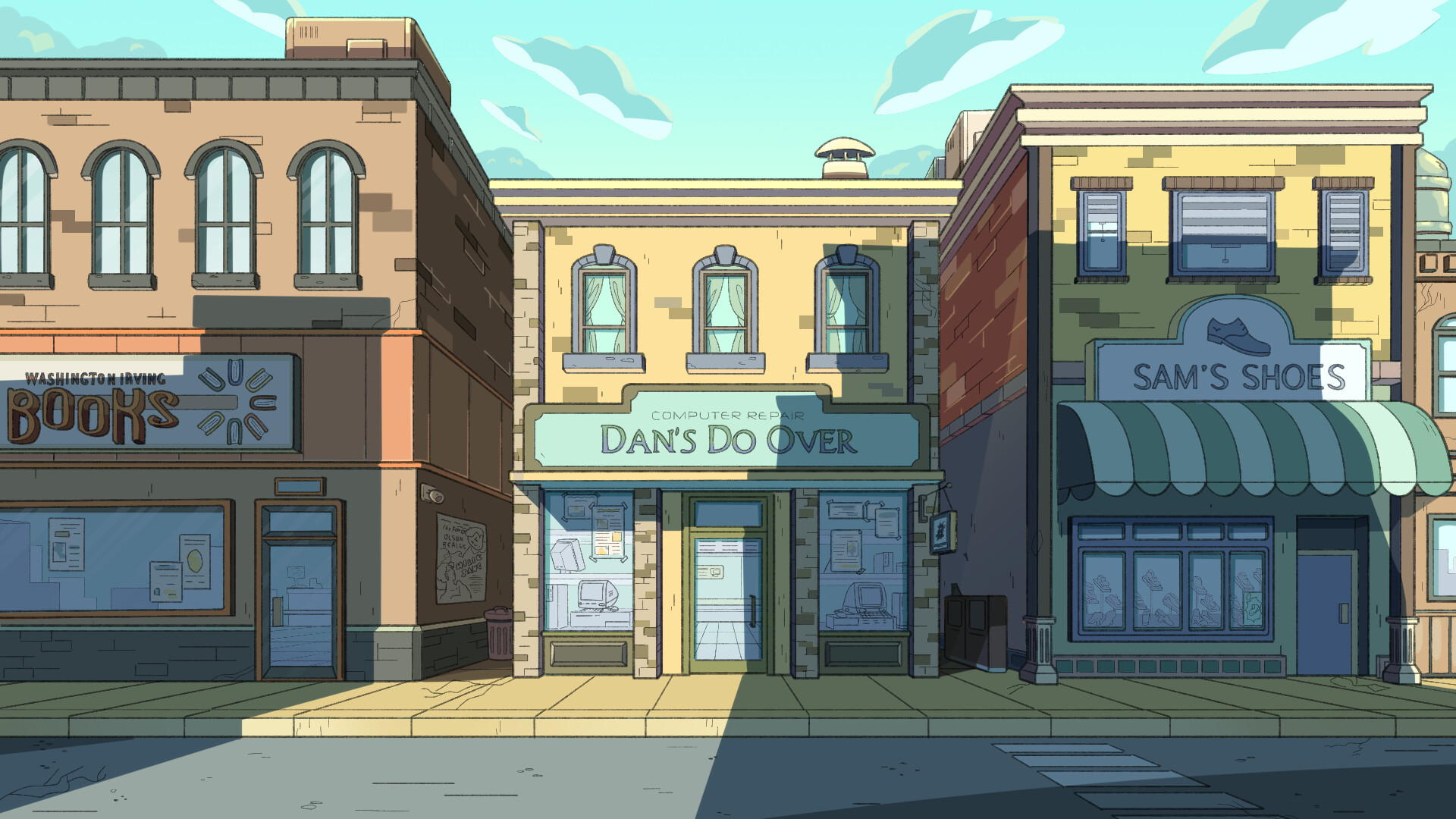 ArtStation - City - Background Design