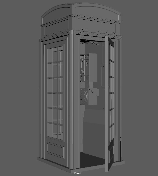 ArtStation - Phone Booth