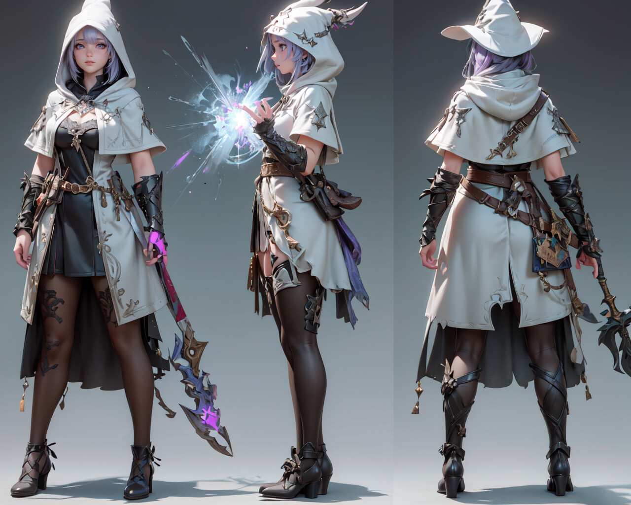 4K Anime Reference Art for Artists and Enthusiasts - 300 Enchanted Mage ...