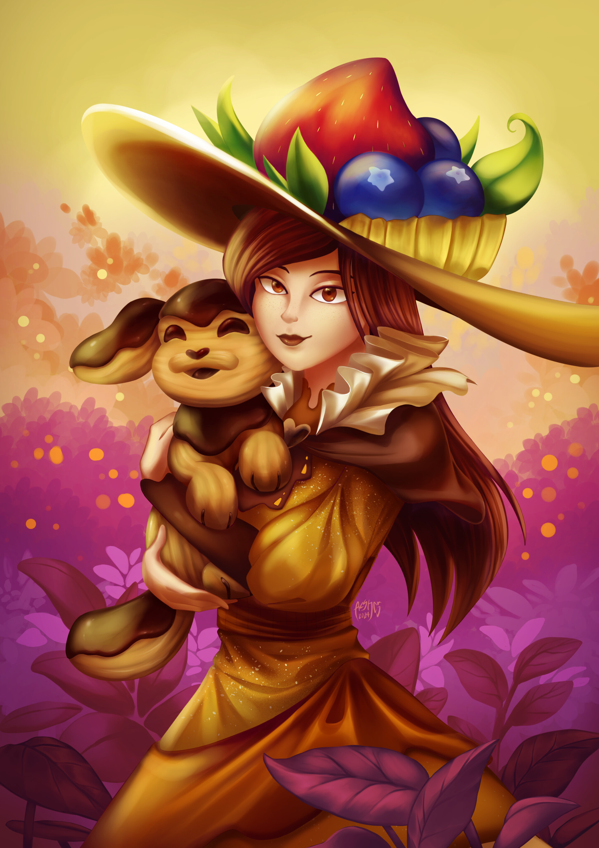 ArtStation - Sweet Summer Stroll