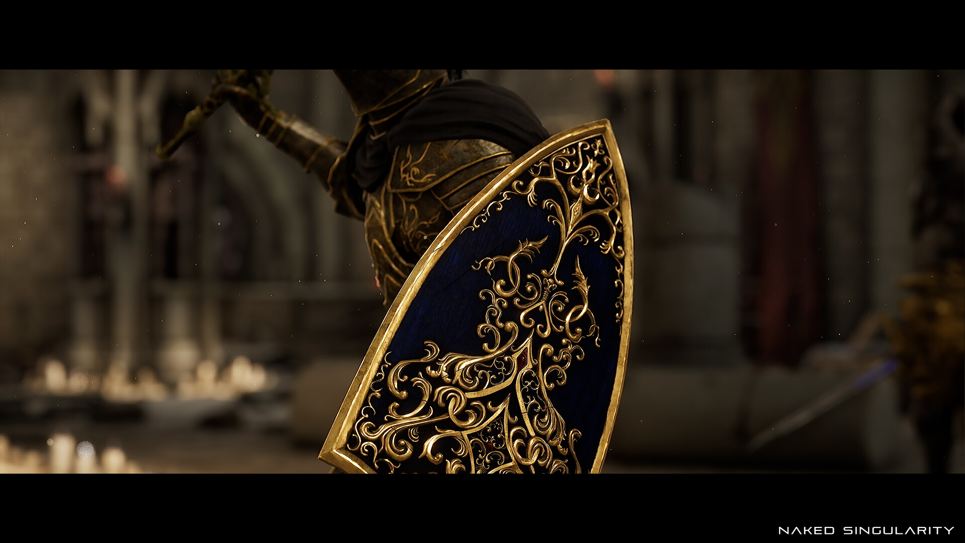 Naked Singularity Studio - Dark fantasy shield | Part 1