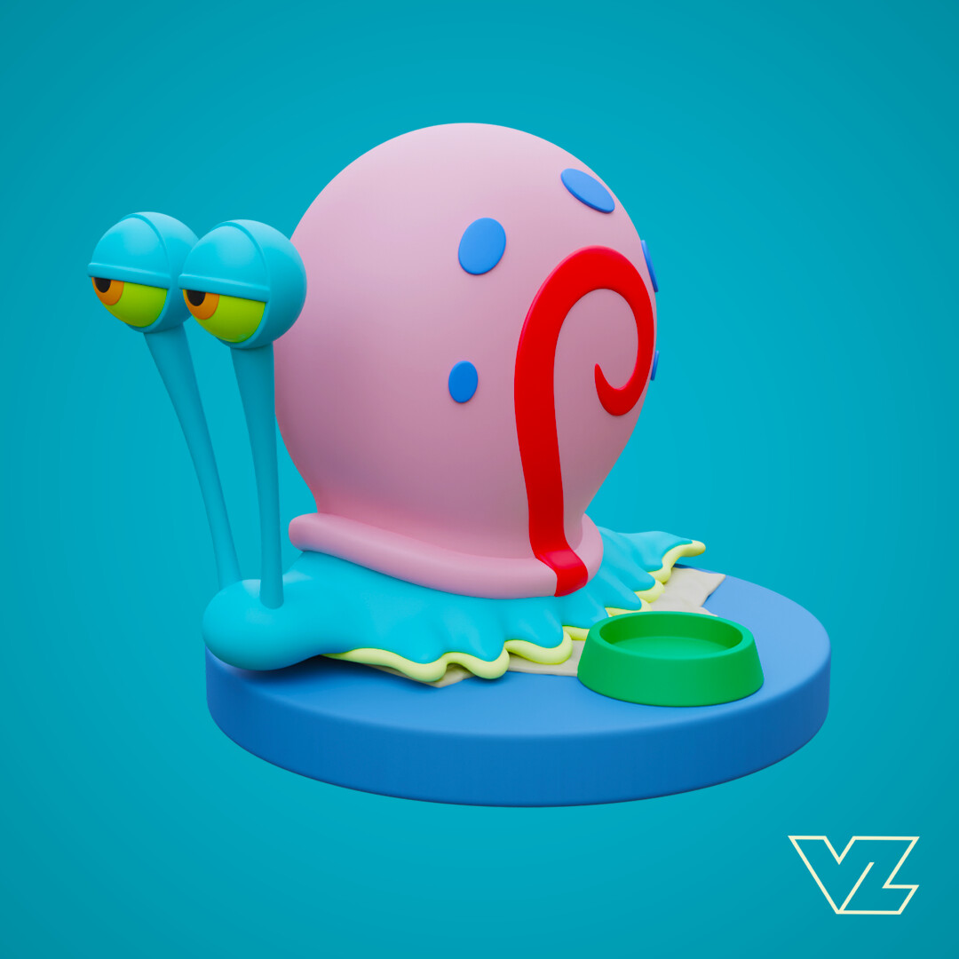 Varizal Zulmi - Gary (SpongeBob SquarePants)