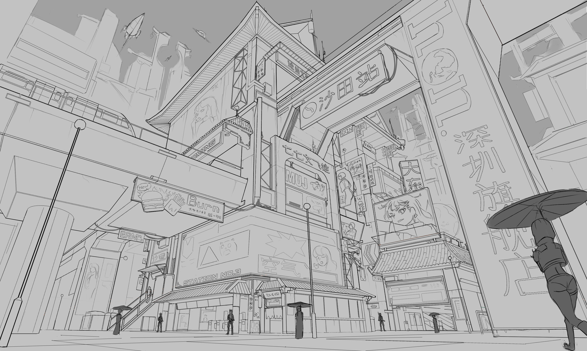 ArtStation - Perspective Line Assignments