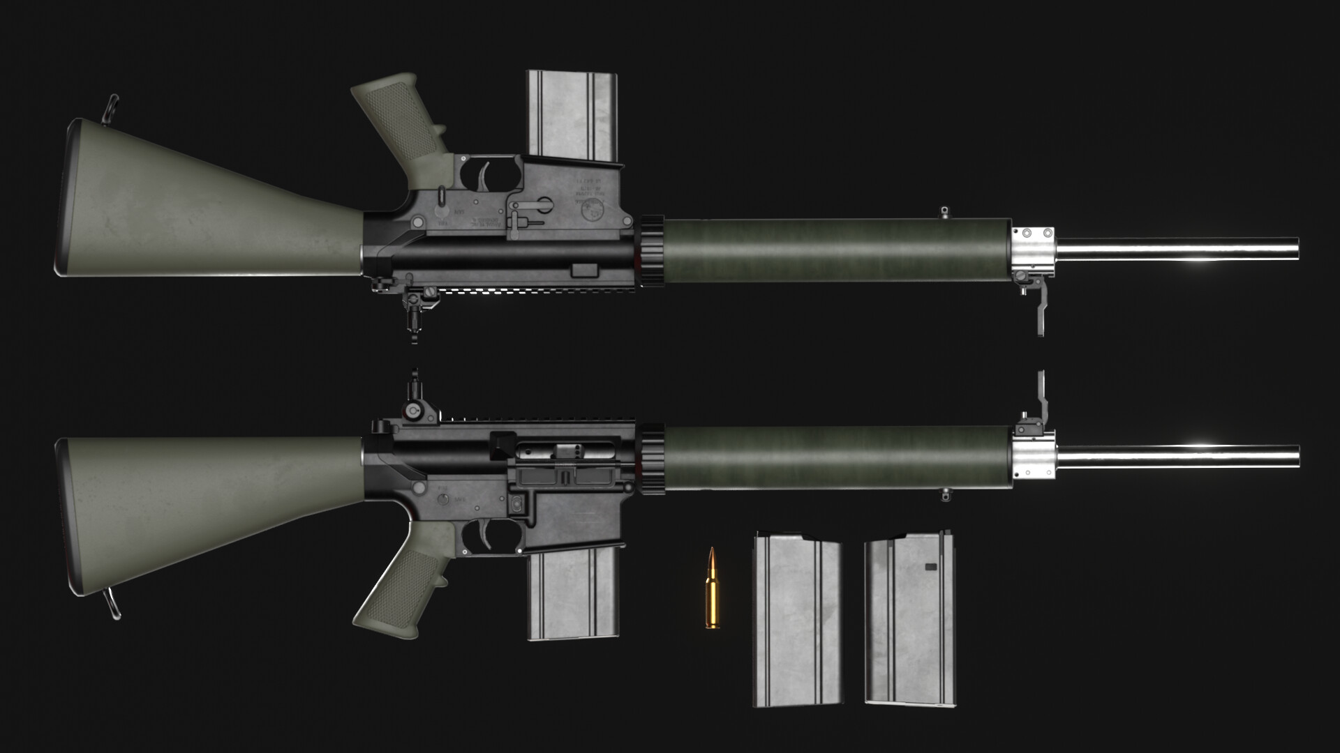 Hao Liu - Armalite AR-10(T) Battle Rifle