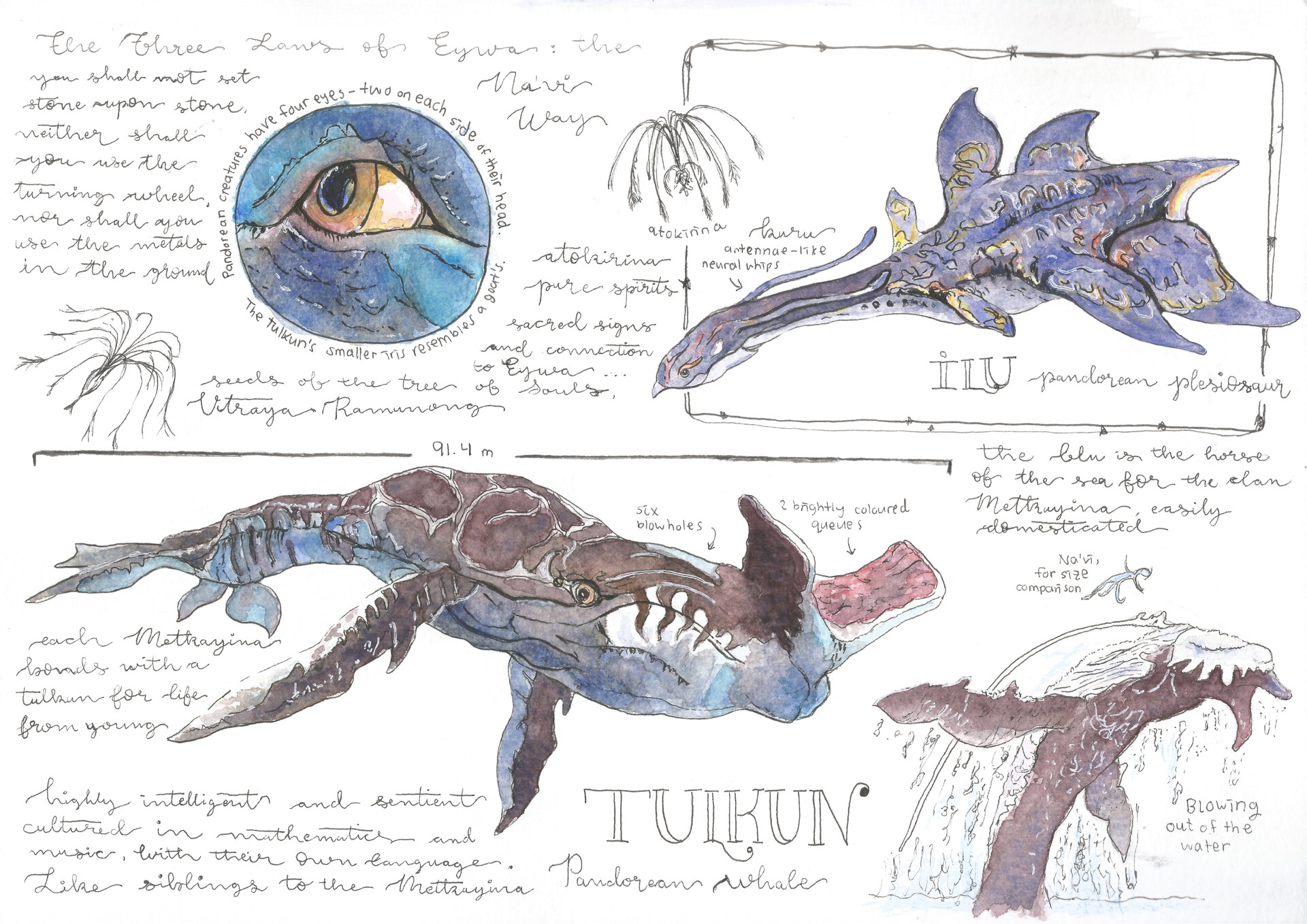 ArtStation - Tulkun: Pandora field notes