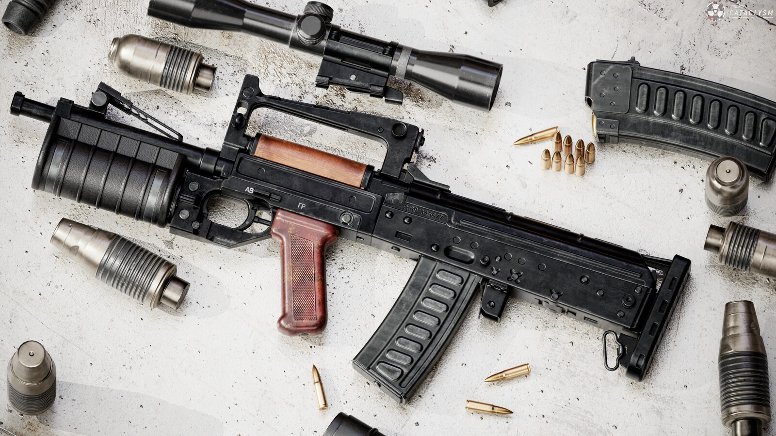 Dmitry Kuru - OTs-14 "Groza"