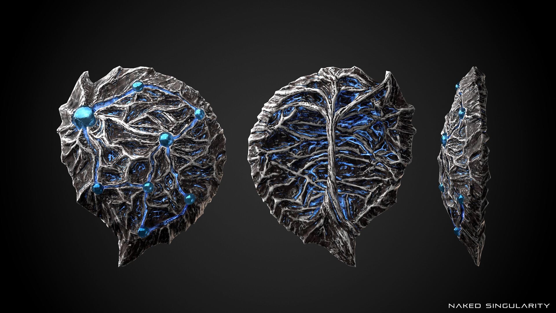 Naked Singularity Studio - Dark fantasy shield | Part 2