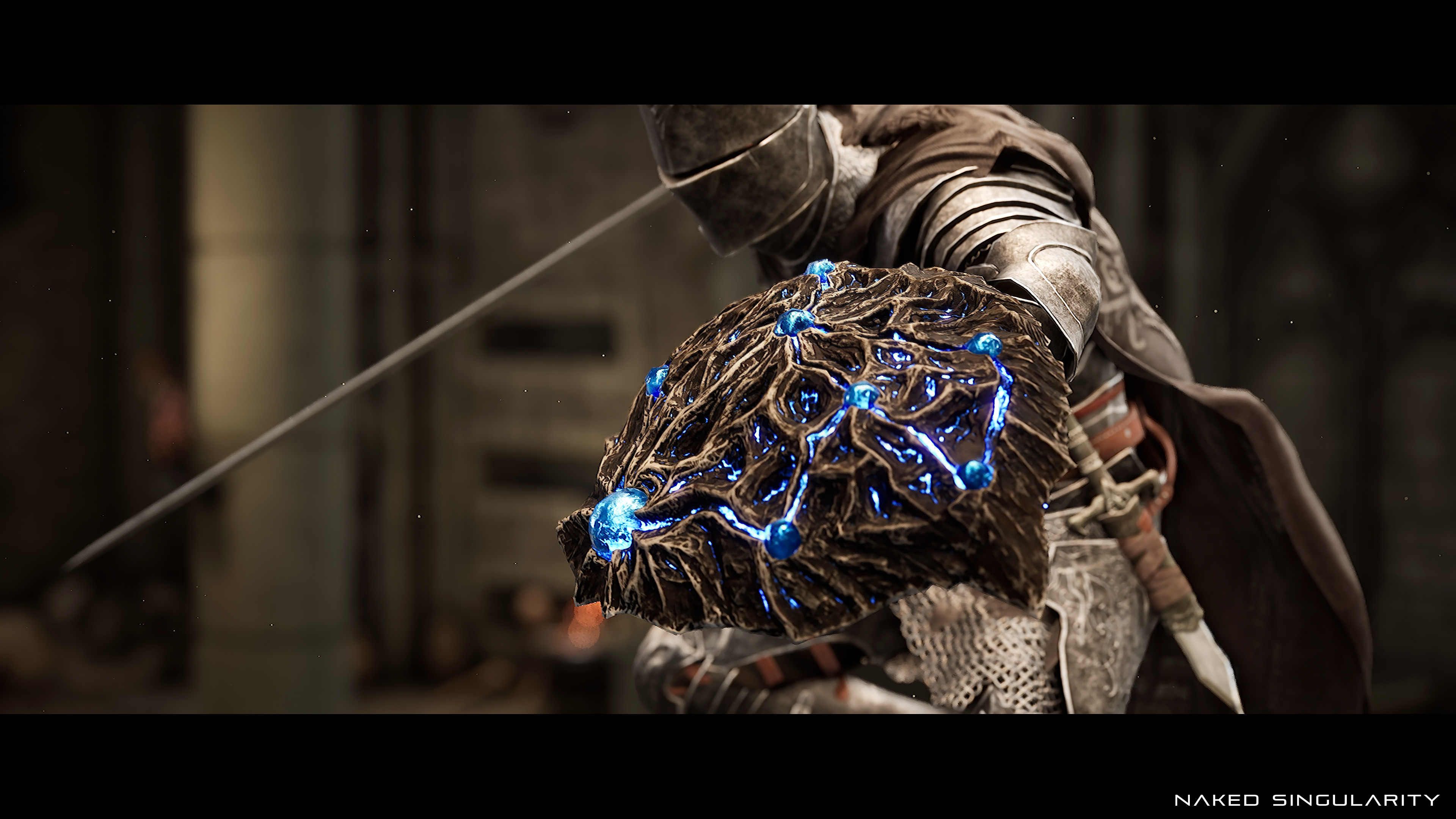 Naked Singularity Studio - Dark fantasy shield | Part 2