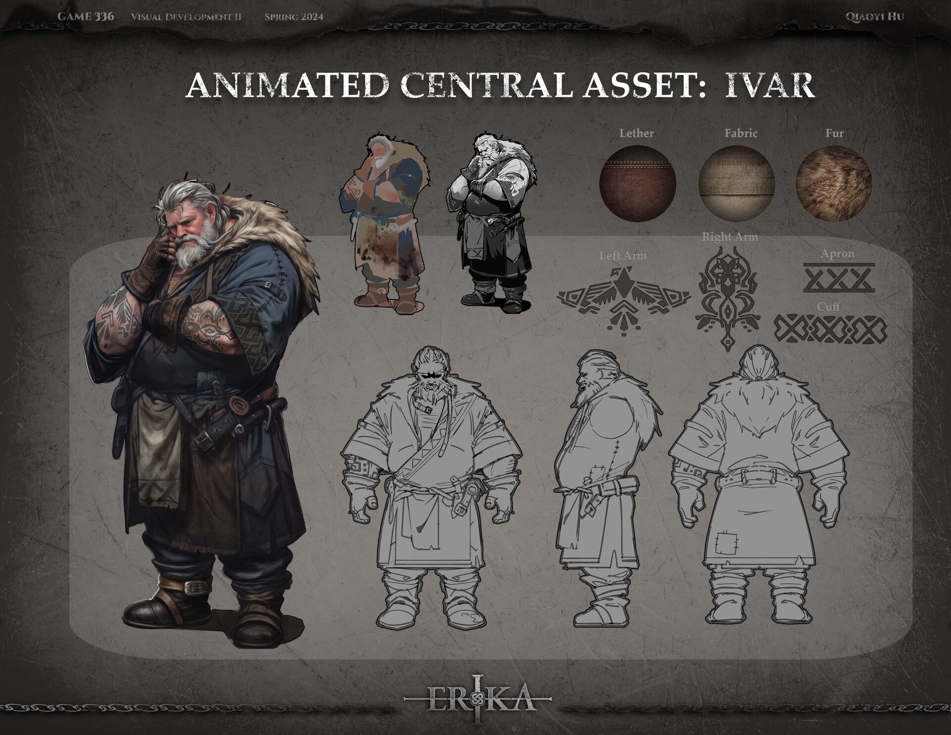Qiao - Eirika Project: Visual Development for My Thesis