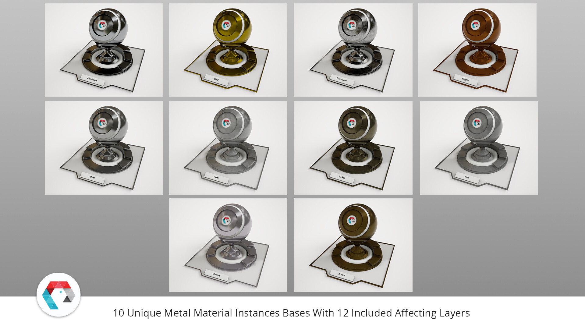 Polly Creative - Unreal Engine - Smart Metals