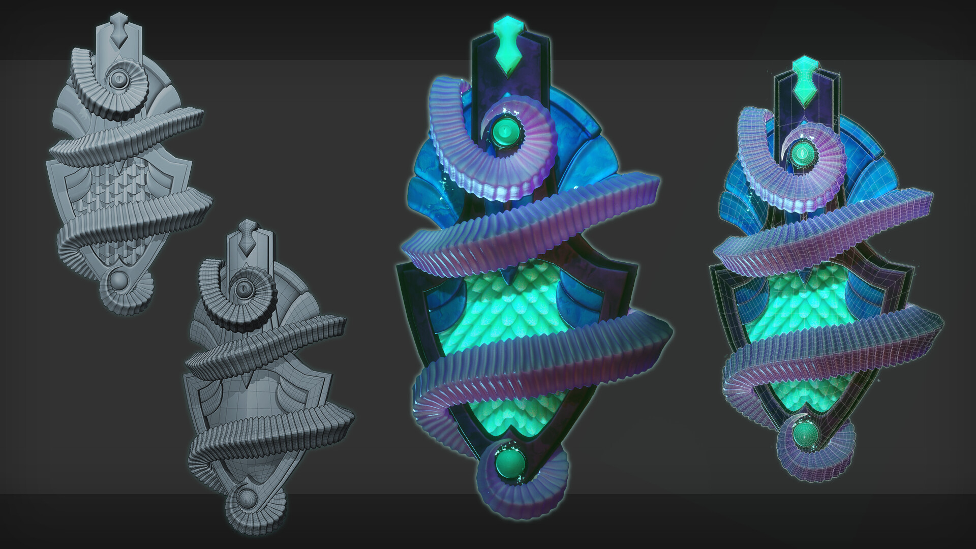 ArtStation - Scale Shield