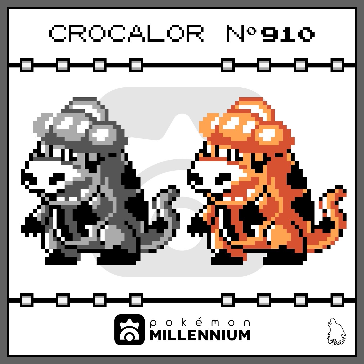 ArtStation - Crocalor pixel art