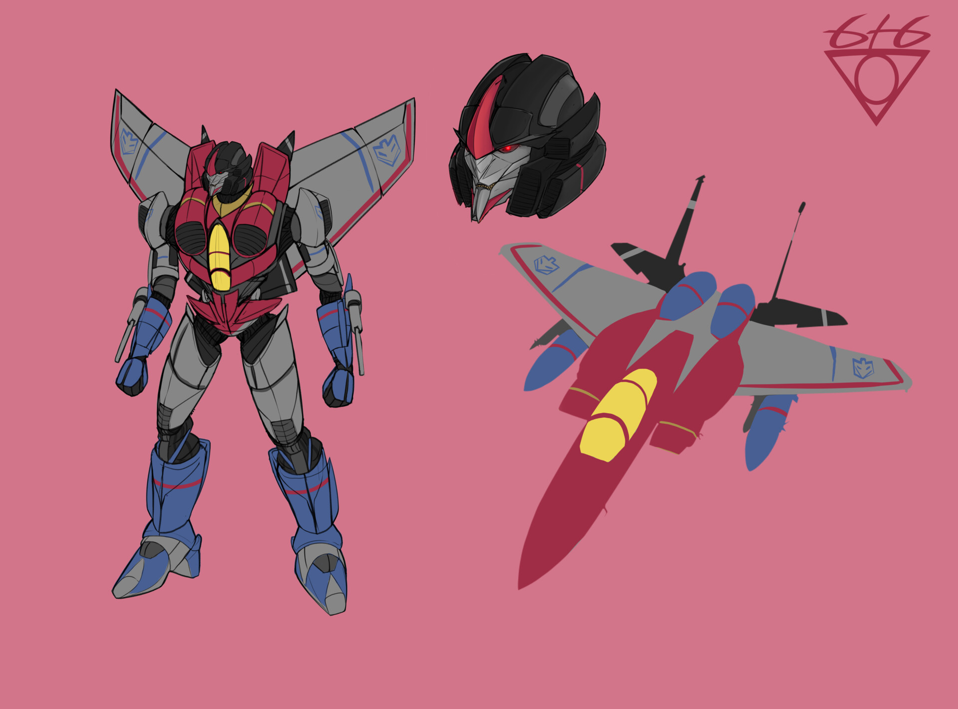 ArtStation - Transformers Starscream Fan Design