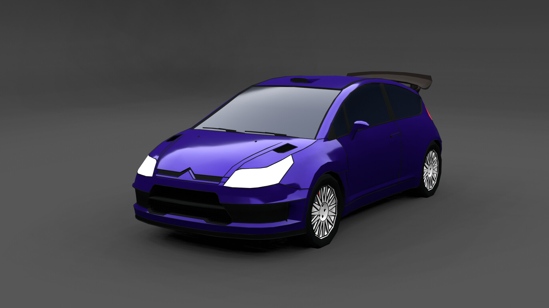 ArtStation - Citroen C4 Coupe