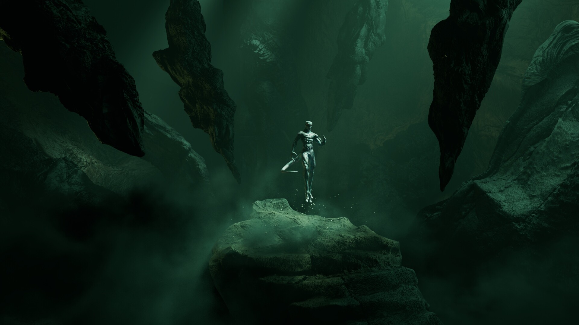 ArtStation - Alien cave