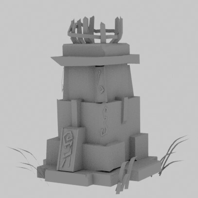 ArtStation - Temple Render