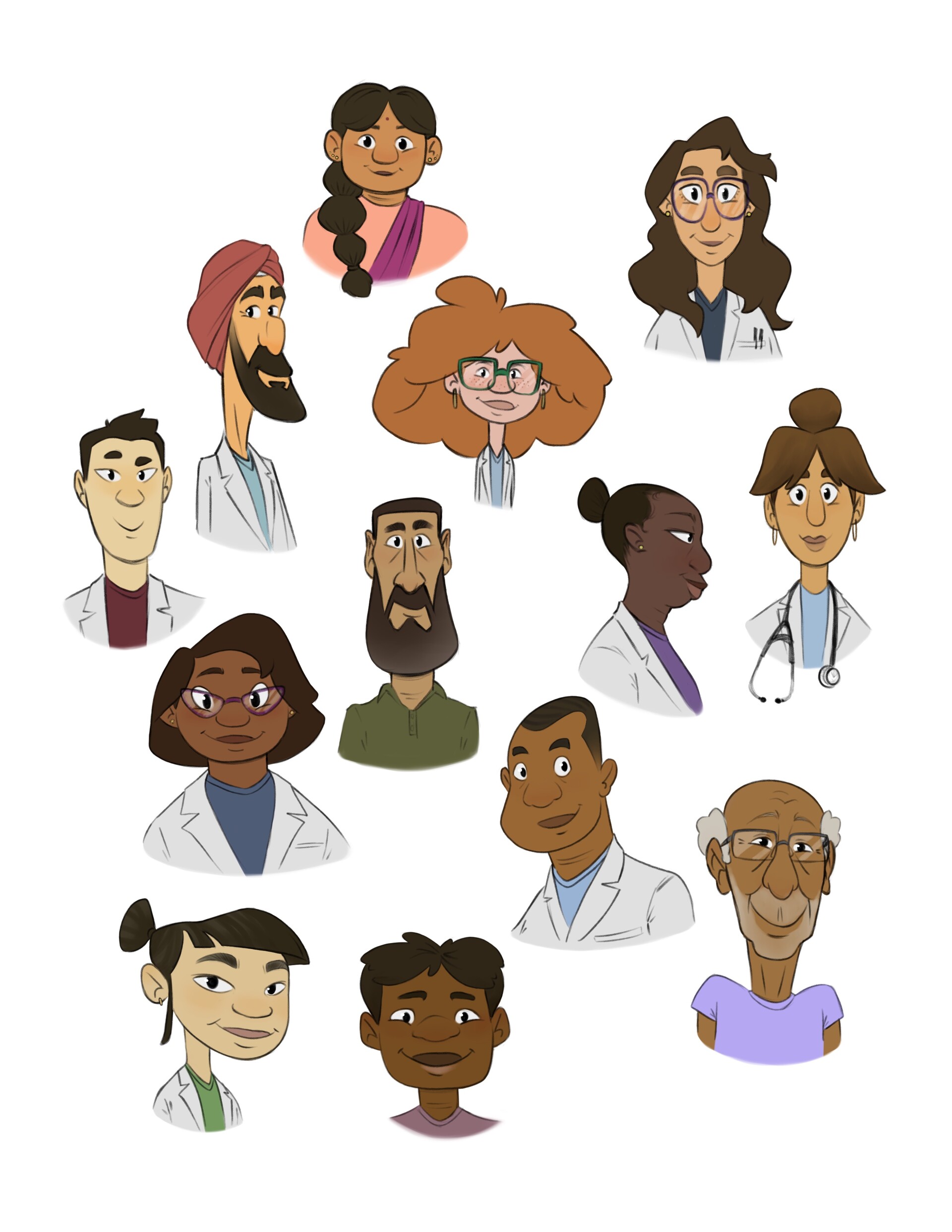 ArtStation - Diversity in Healthcare