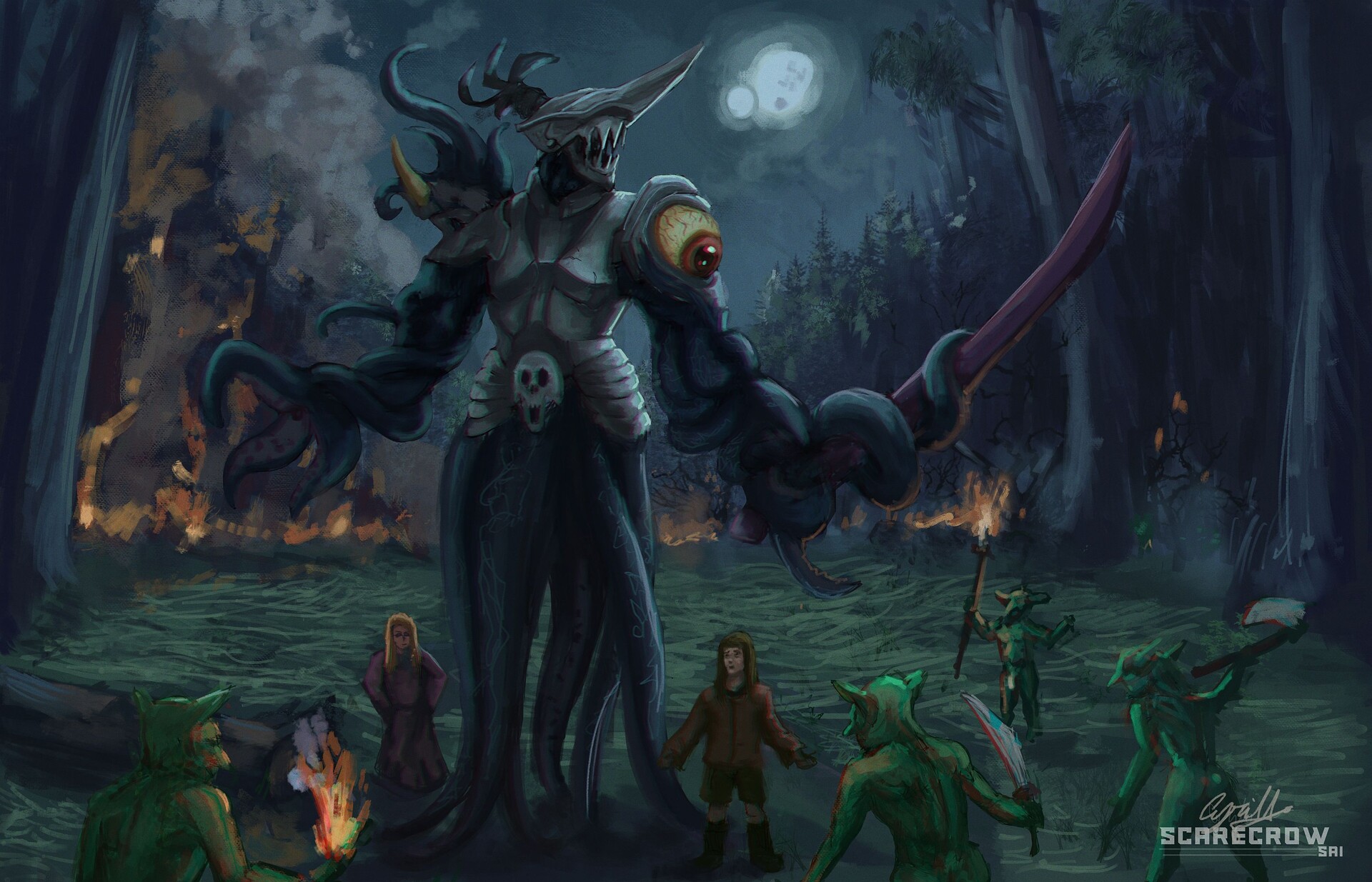 ArtStation - Eldritch Guardian