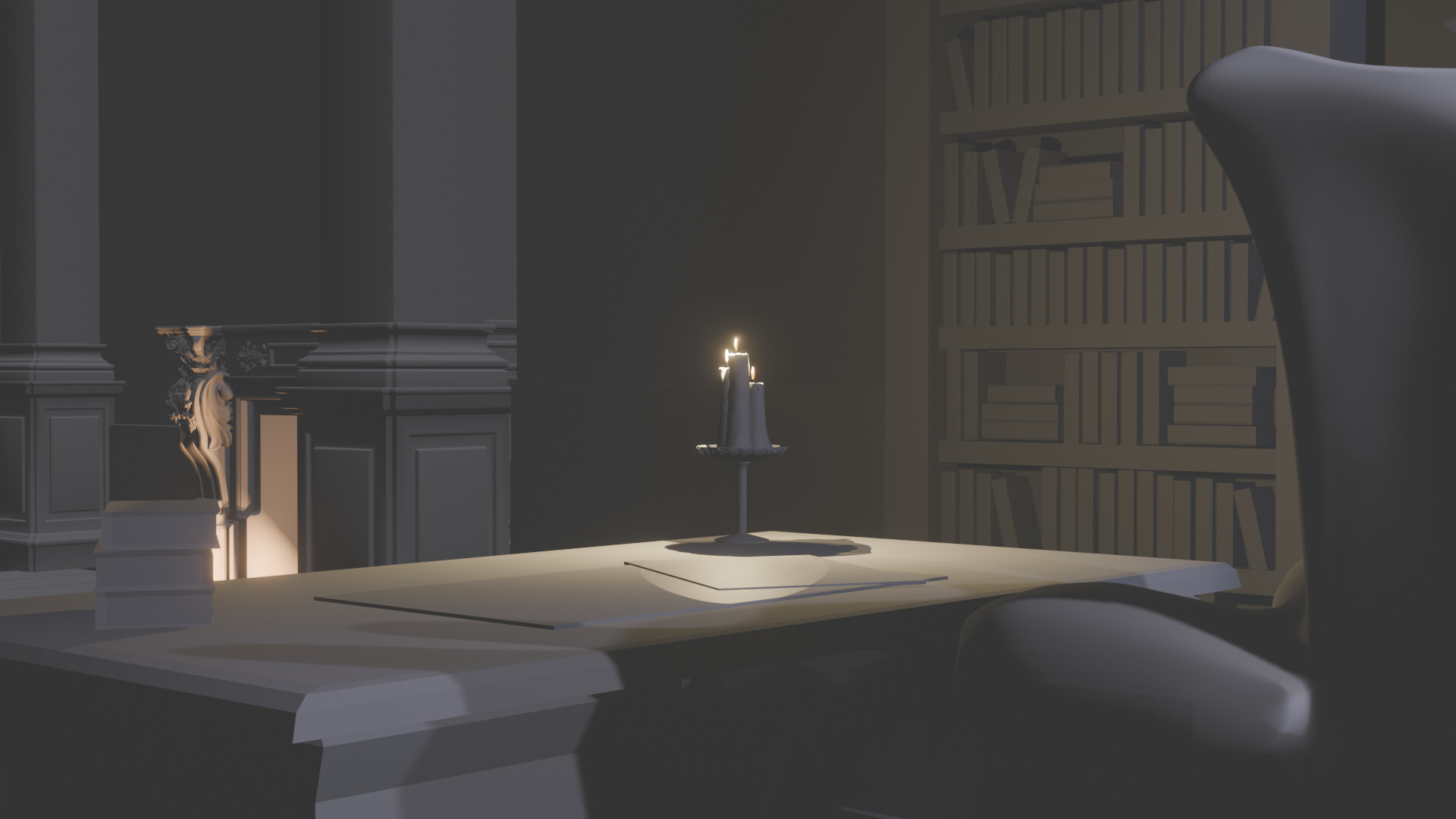 ArtStation - Midnight Office