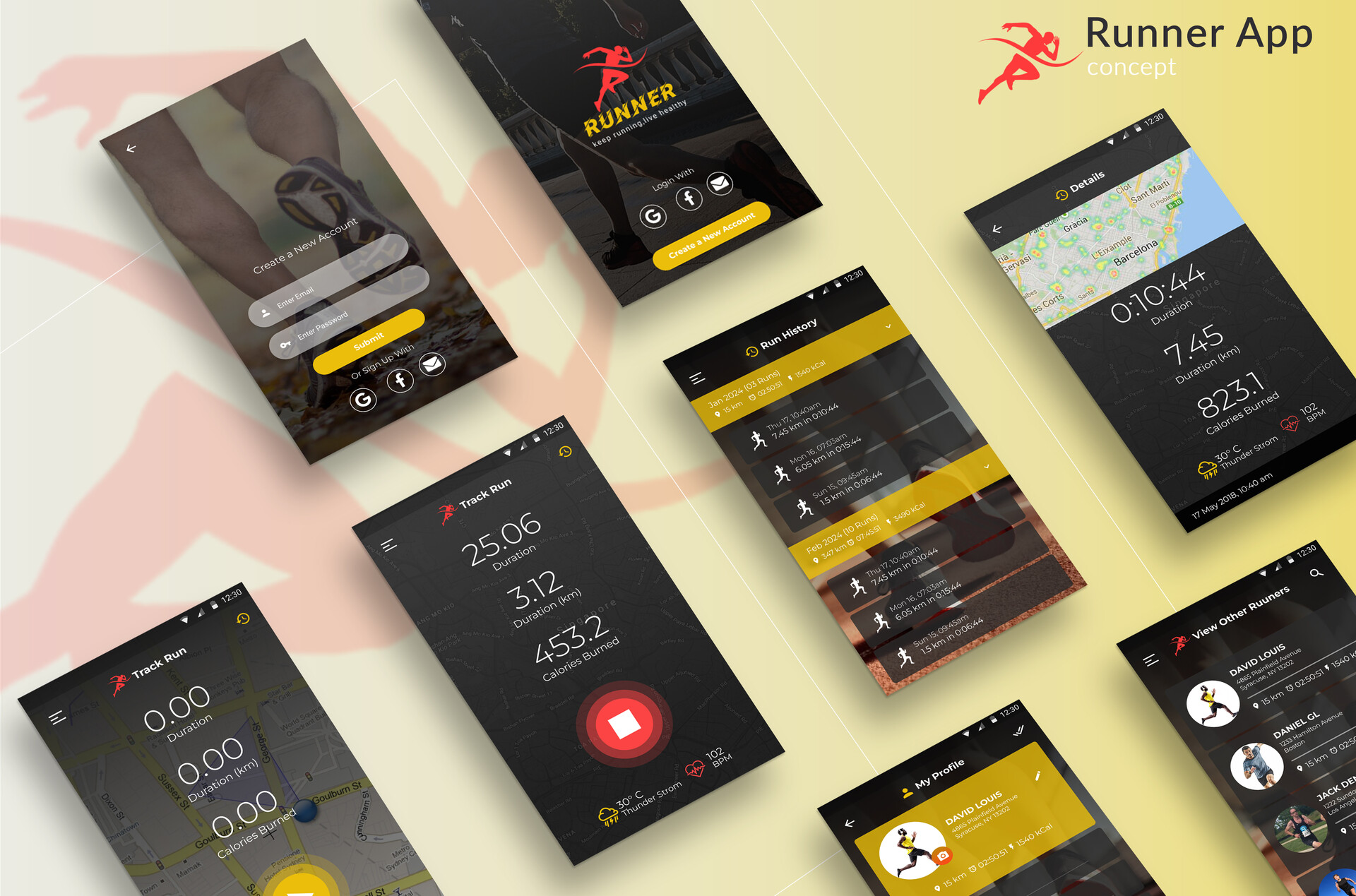 ArtStation - App Design Idea