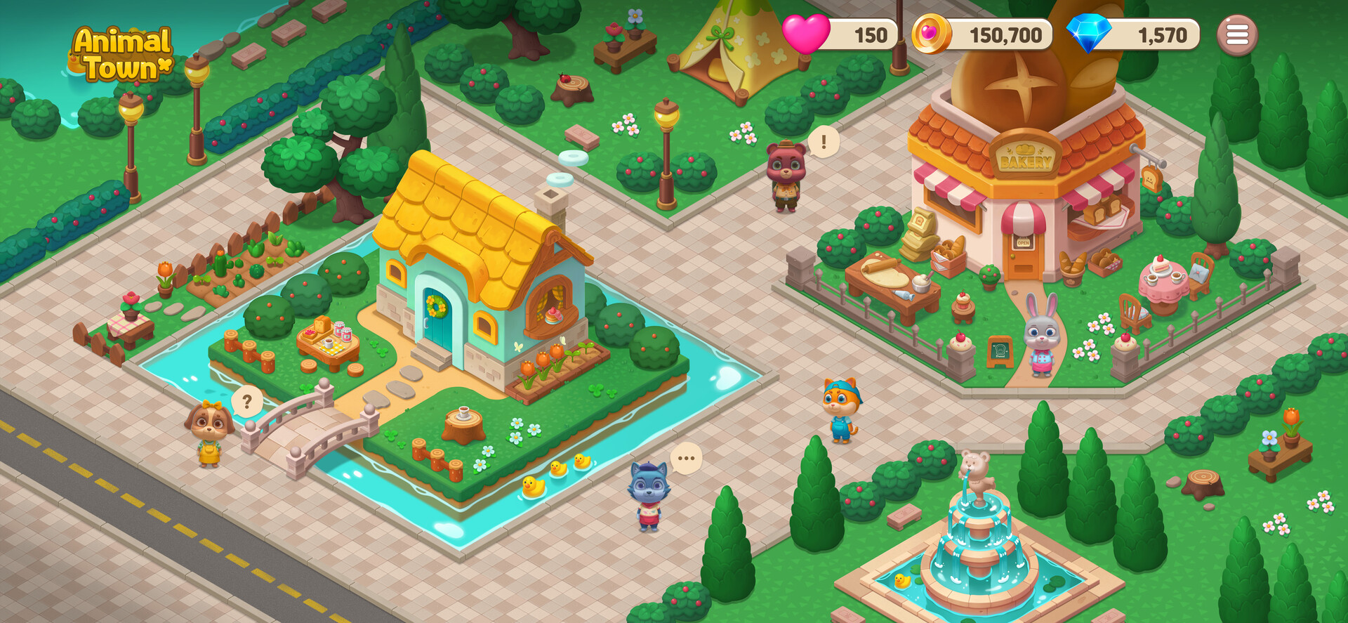 ArtStation - Animal Town_ Ingame