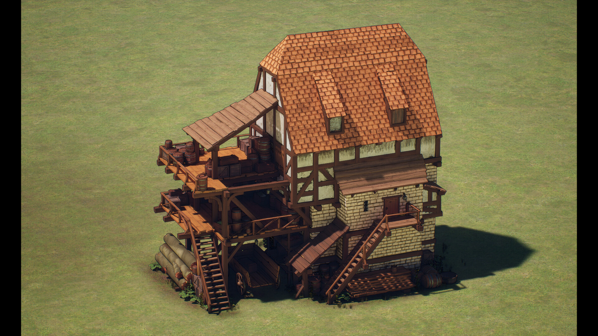 ArtStation - Medieval Warehouse / Trim