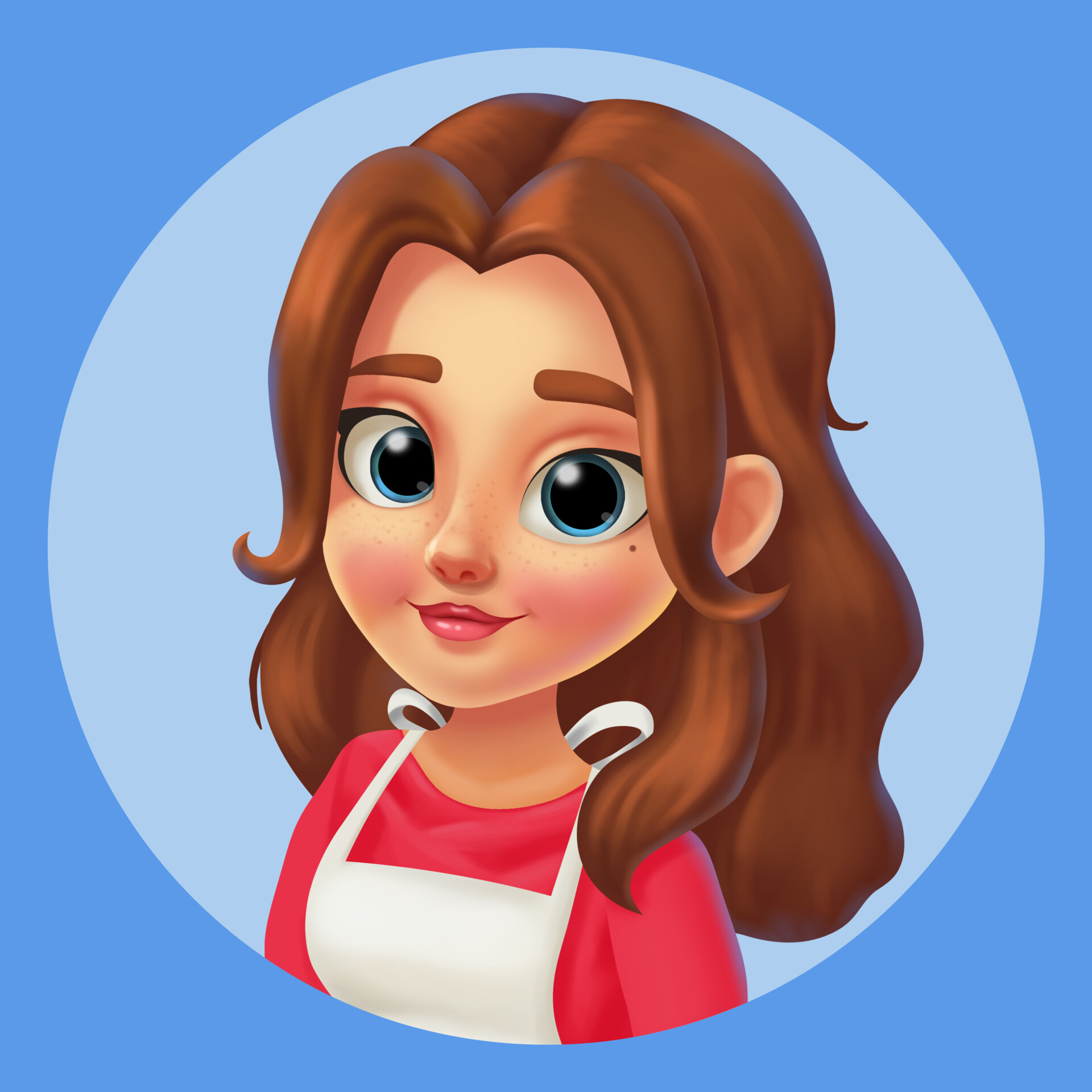 ArtStation - Lili - 2D Casual Game Character