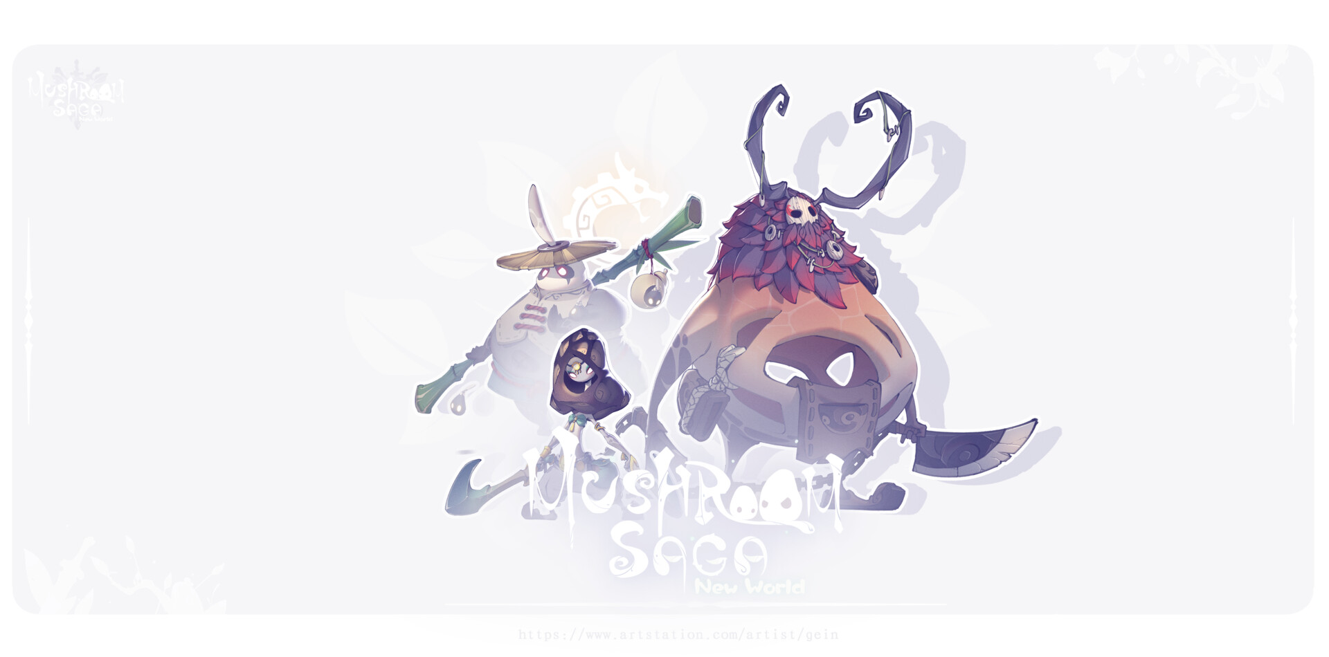 ArtStation - MushRoom-Bamboo Forest Hermit【竹林隐士】