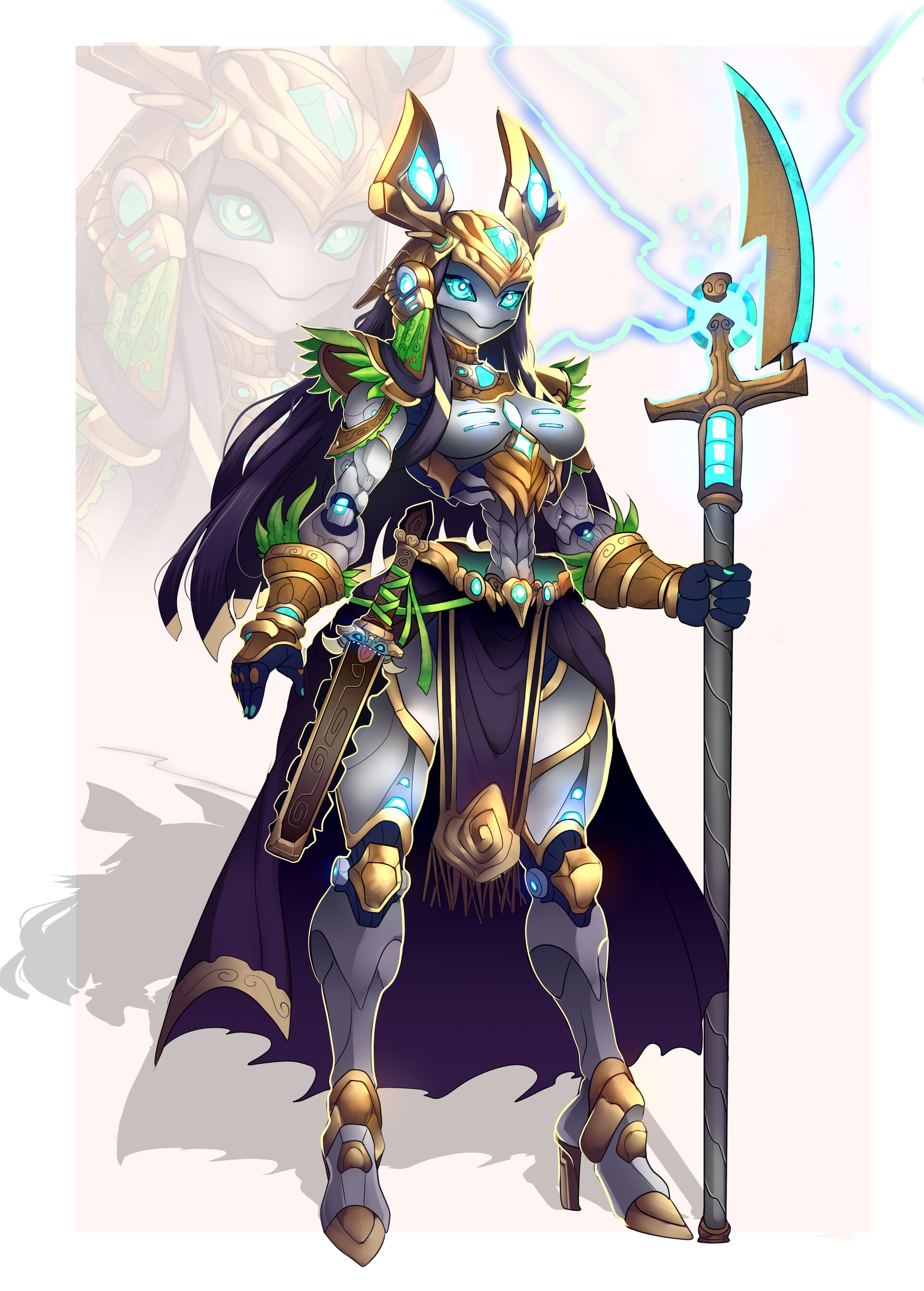 ArtStation - Female Warforged DnD ((COMISION))