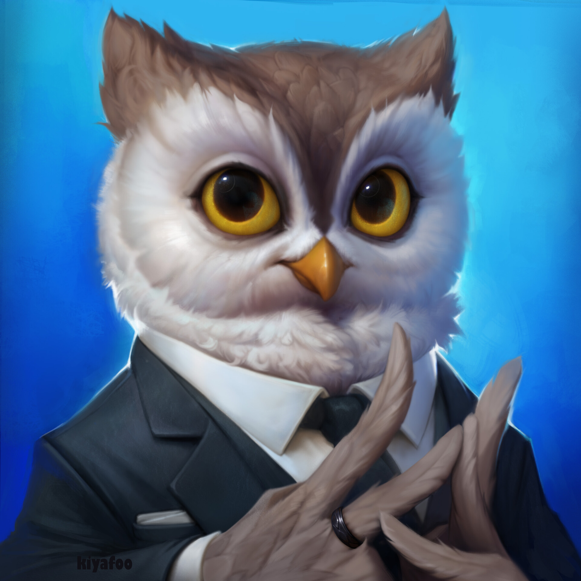 ArtStation - Gallant owl