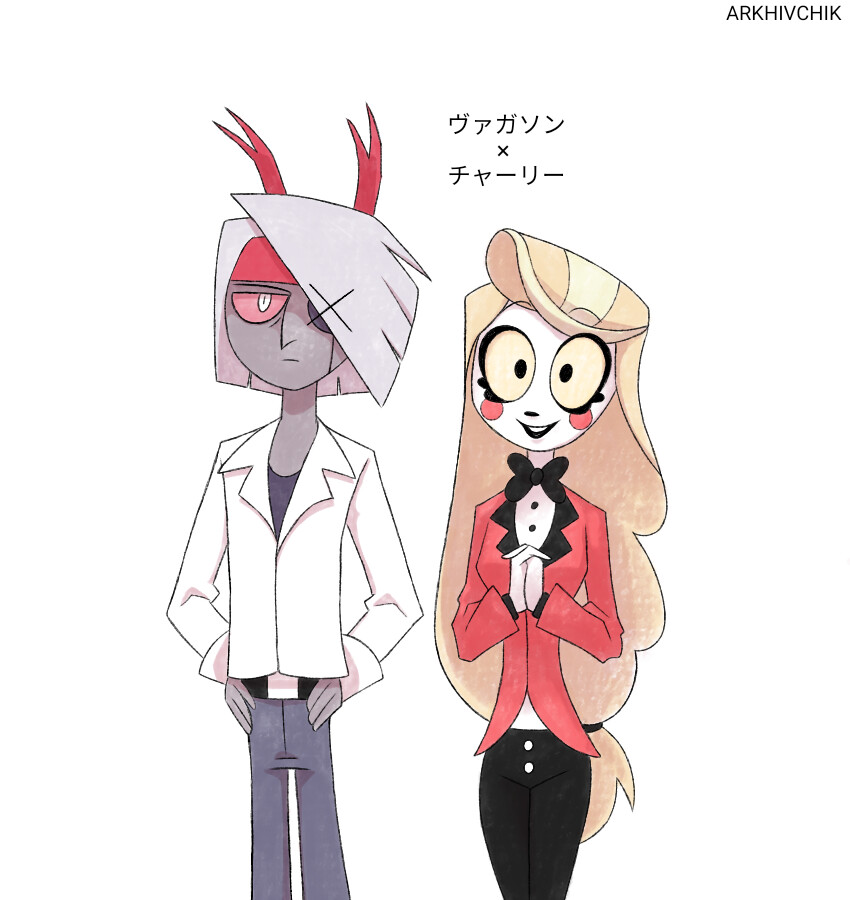 ArtStation - Hazbin Hotel | Chaggie | RainbowMoth | Vagathon x Charlie