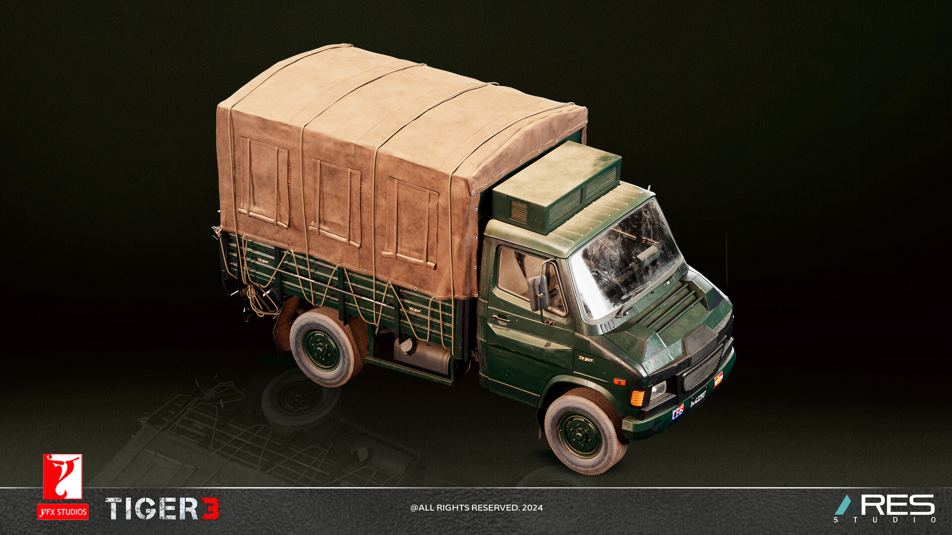 Ares Studio - Tiger 3: Pak Army Truck