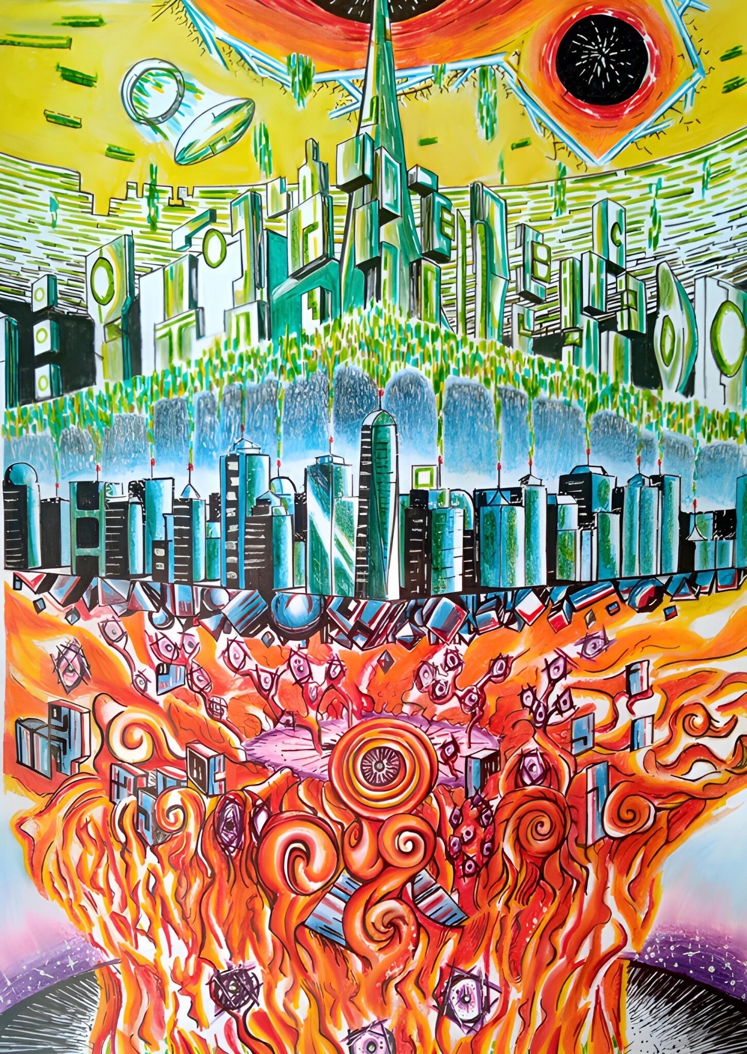 ArtStation - Breaking the matrix