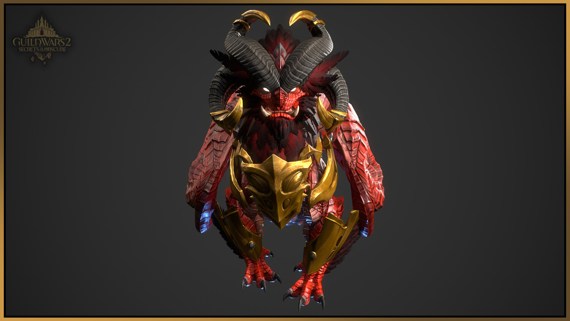 GateBreaker Art - Astral Manticore Skyscale Mount - Guild Wars 2 ...