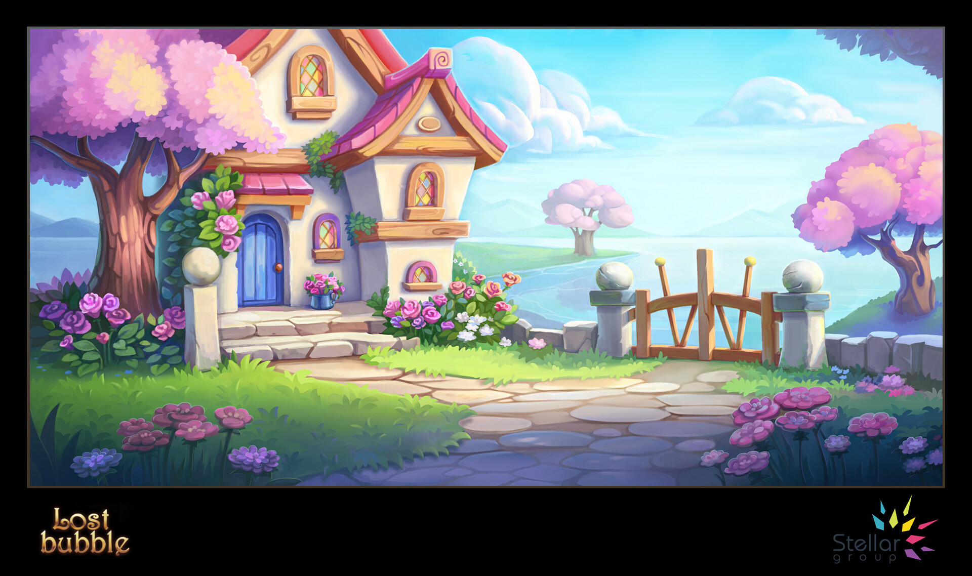 ArtStation - Lost Bubble bonus location - March