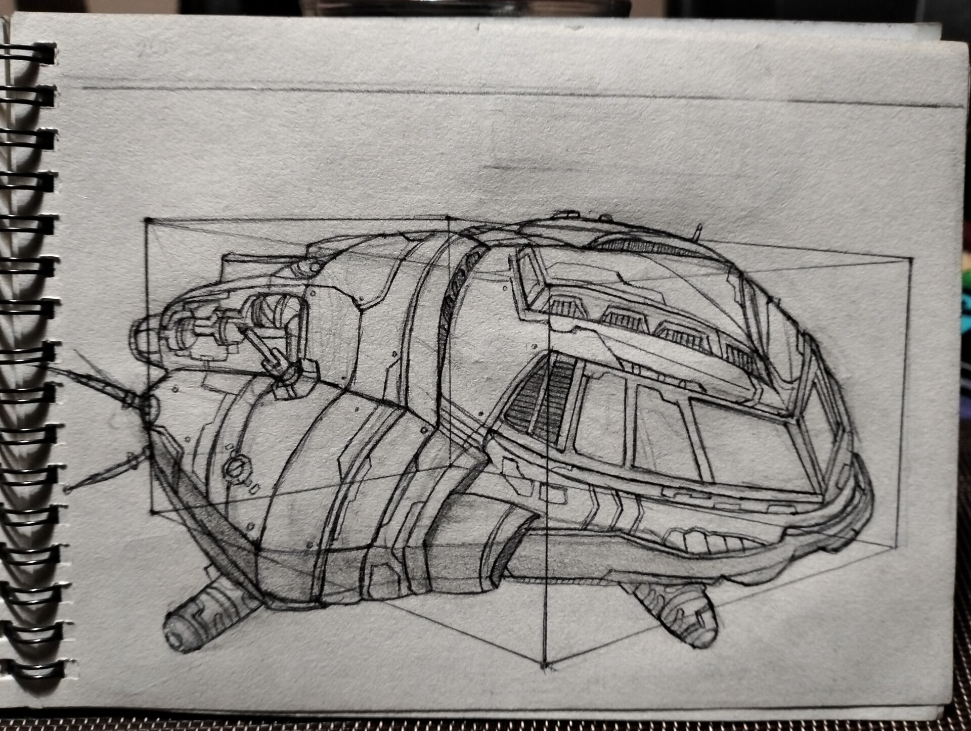 ArtStation - Samus's ship - metroid prime