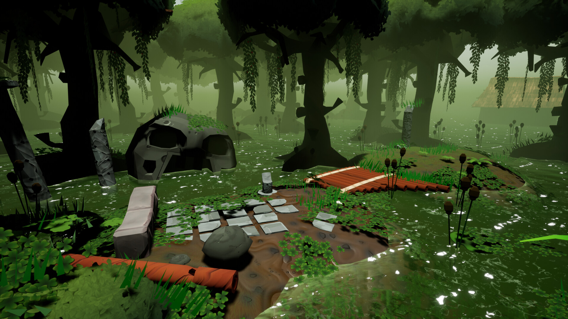 ArtStation - The Windwood Swamp