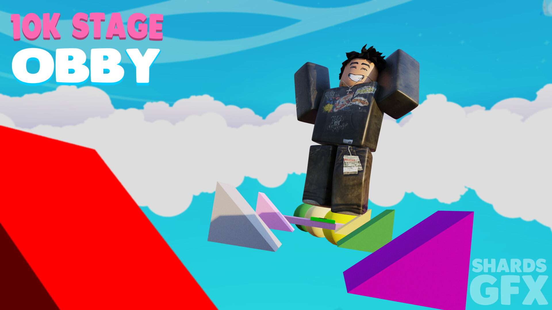 ArtStation - RobloxGFX Obby Thumbnail