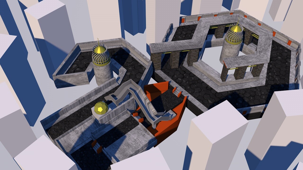 ArtStation - Elmamalek 3D game map FPS