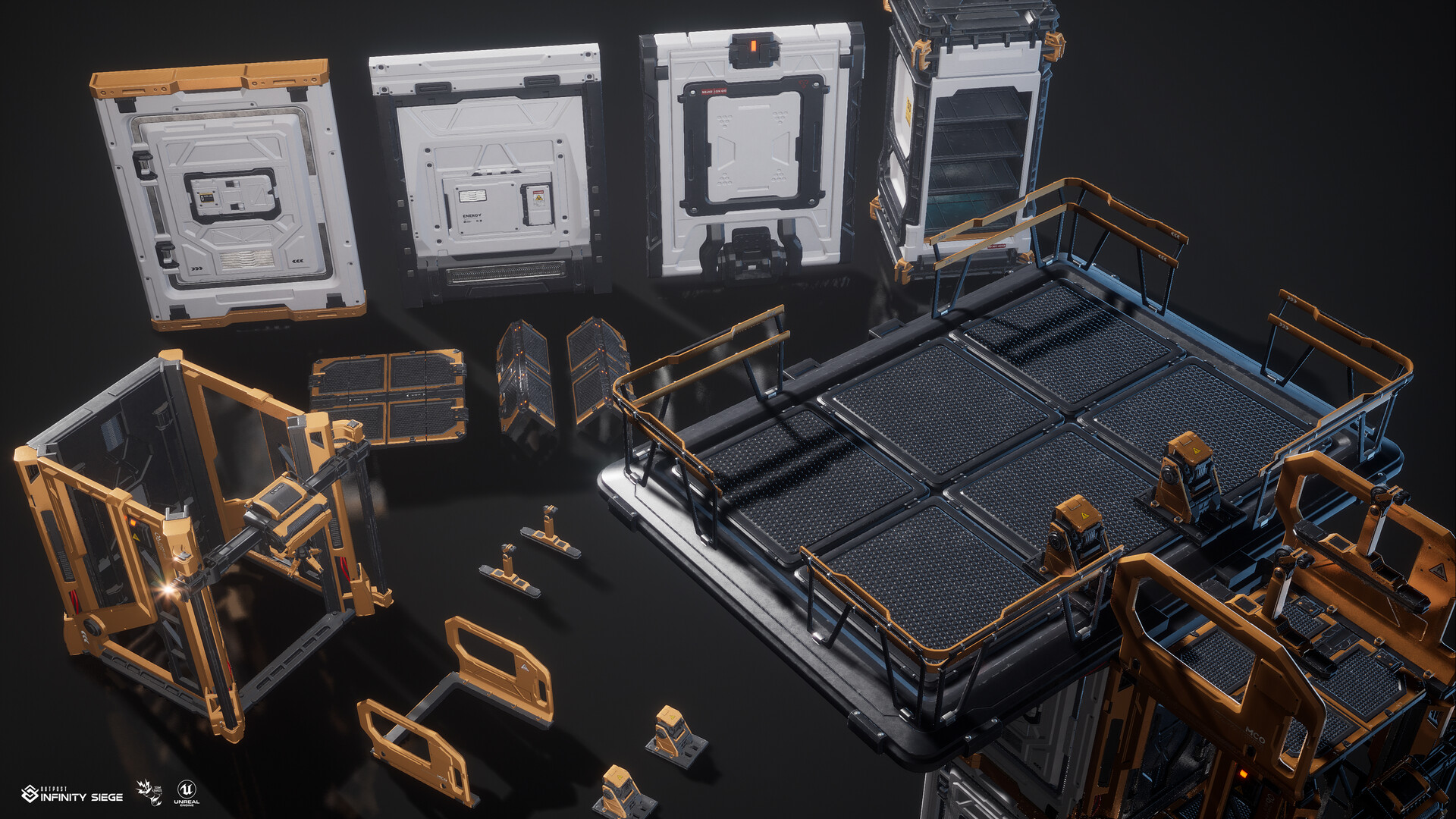 MY - Outpost: Infinity Siege《重装前哨》-Core Control Tower/Outpost Base