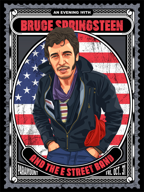 ArtStation - Bruce Springsteen