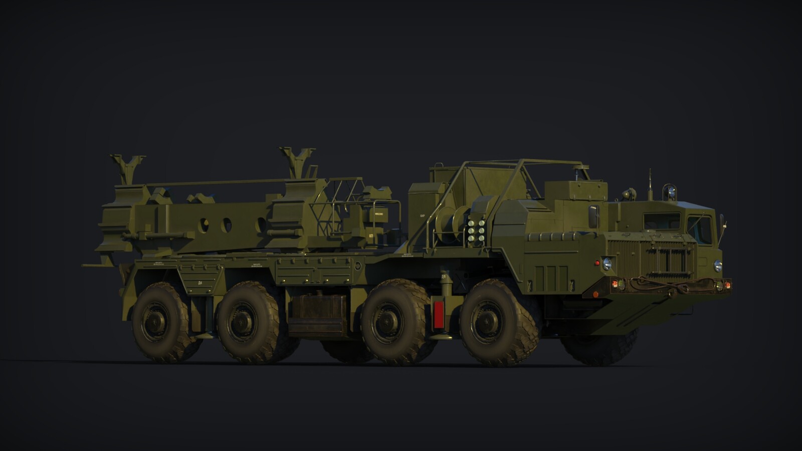 Tim Samedov - S-400 Triumf missile system 5P85 SM2 Sa-21 3D model